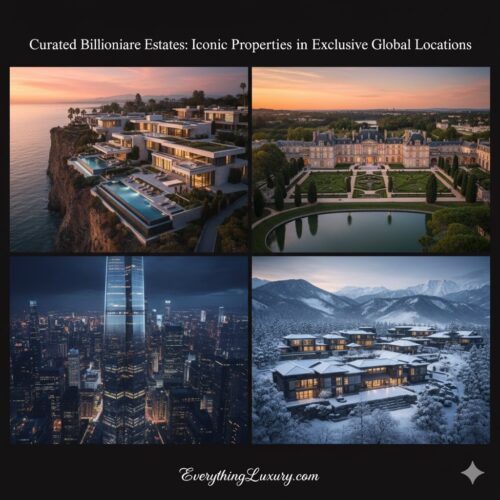 Curated Billionaire Estates: Iconic Properties in Exclusive Global ...