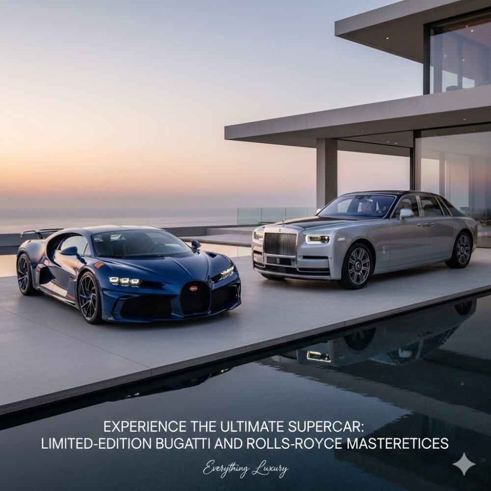 Experience the Ultimate Supercar: Limited-Edition Bugatti and Rolls ...