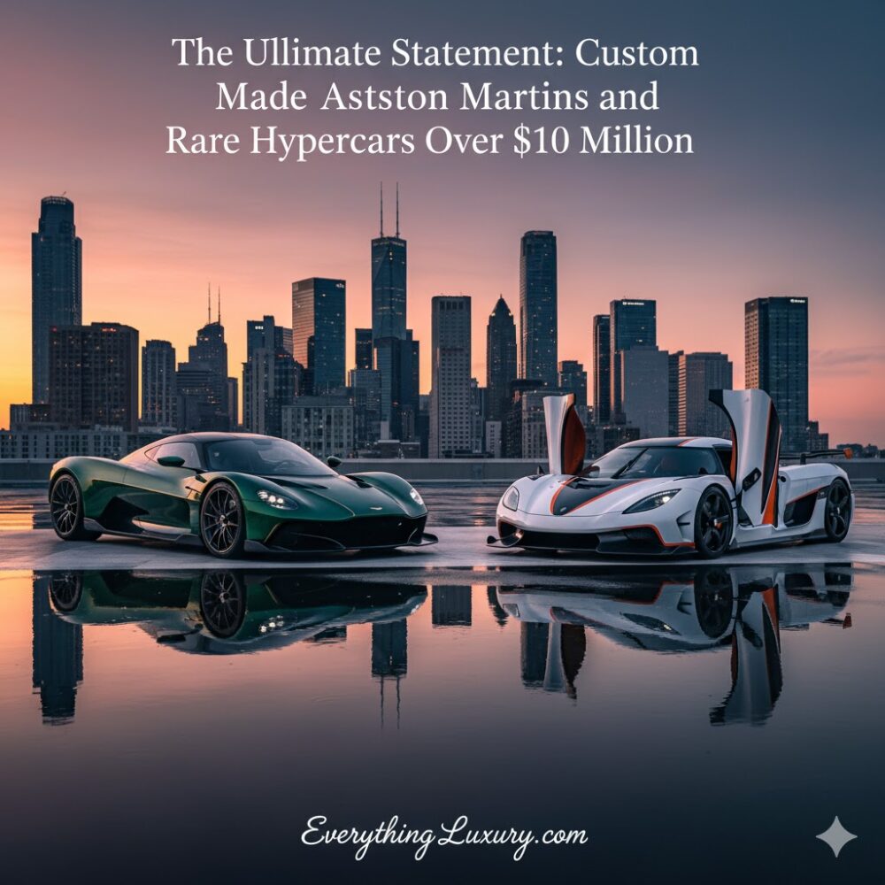 The Ultimate Statement: Custom-Made Aston Martins and Rare Hypercars Over $10 Million ...