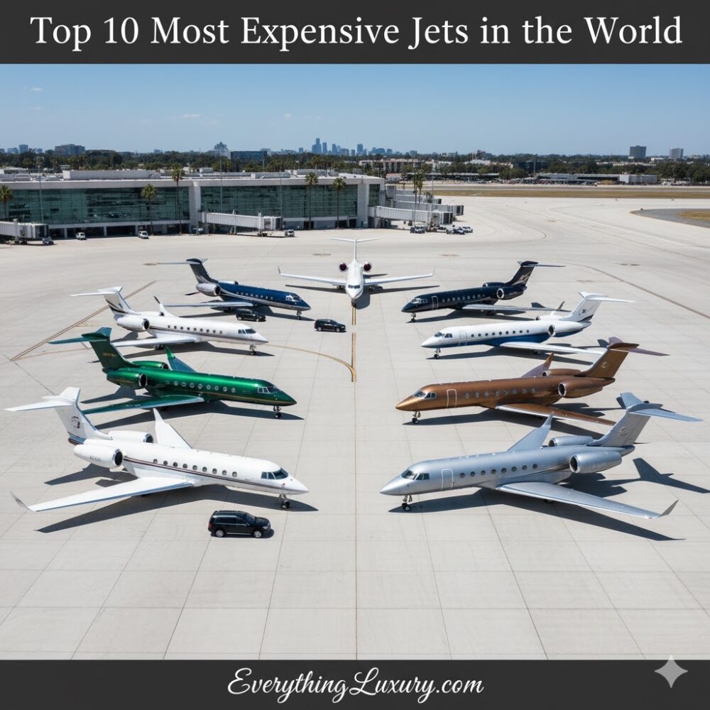 Top 10 Most Expensive Jets in the World - Everything Luxury